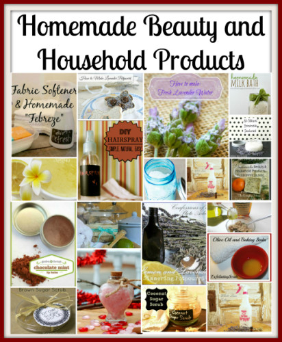 Homemade Beauty and Household Products Showcase